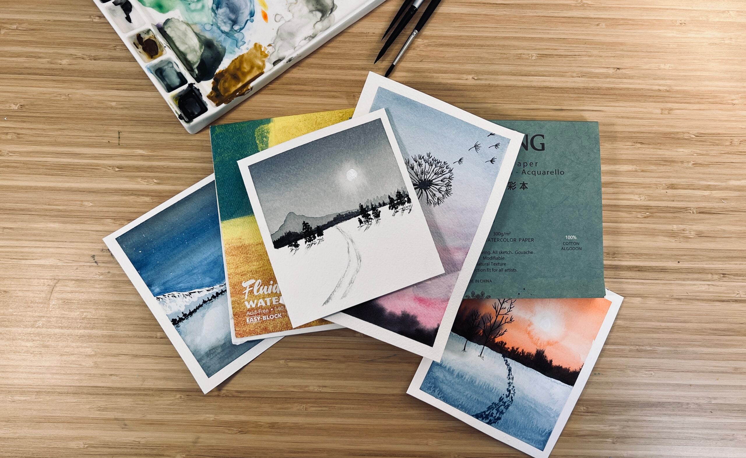 Cold Press vs Hot Press Watercolor Paper: What You Need to Know ...